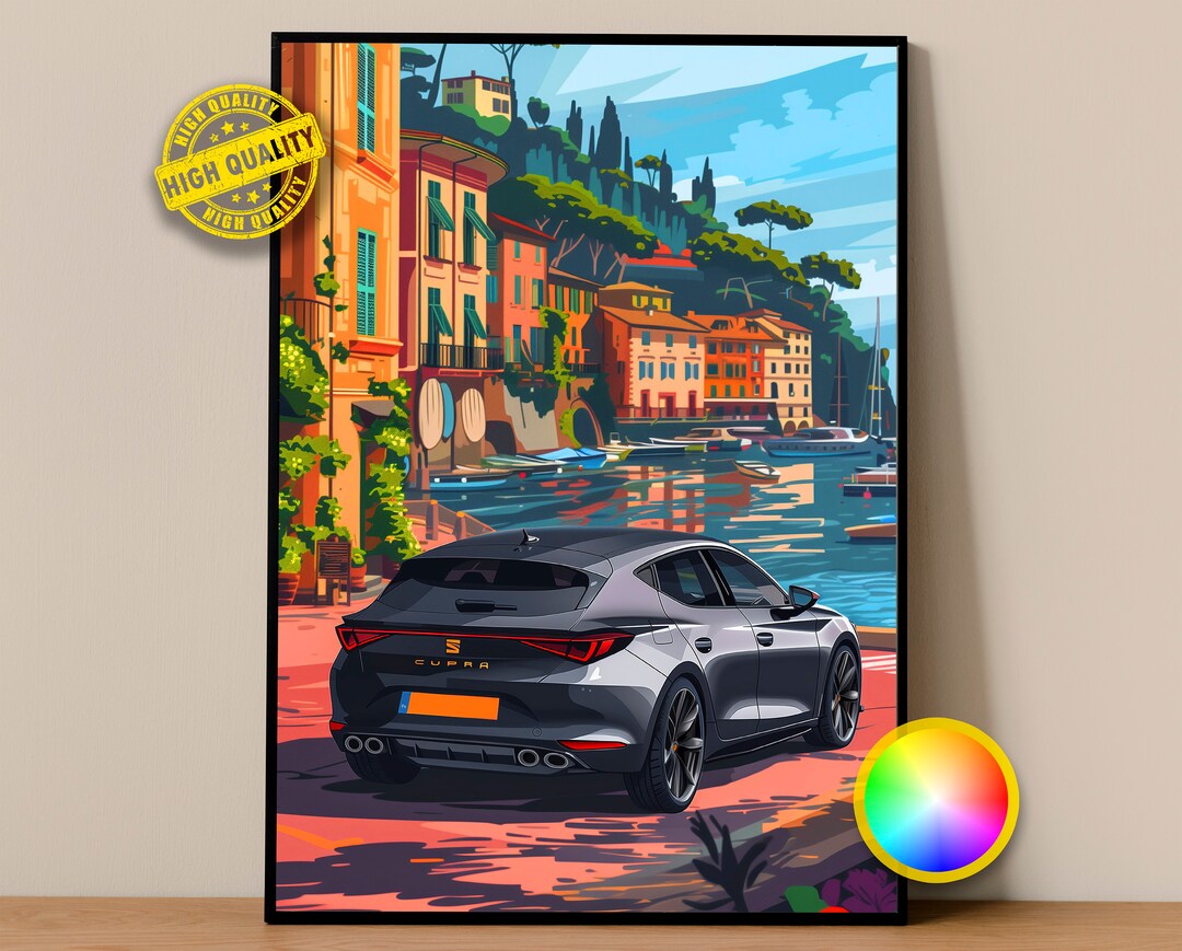 Cupra Poster Leon Poster 9600.1 Cupra Wall Decor Cupra Art Cupra ...