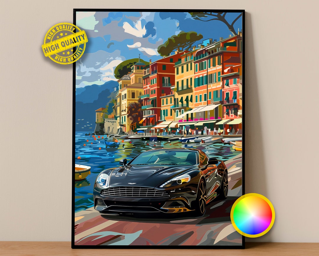 Aston Martin Poster Vanquish S Poster 9402.1 Aston Martin Wall Decor ...