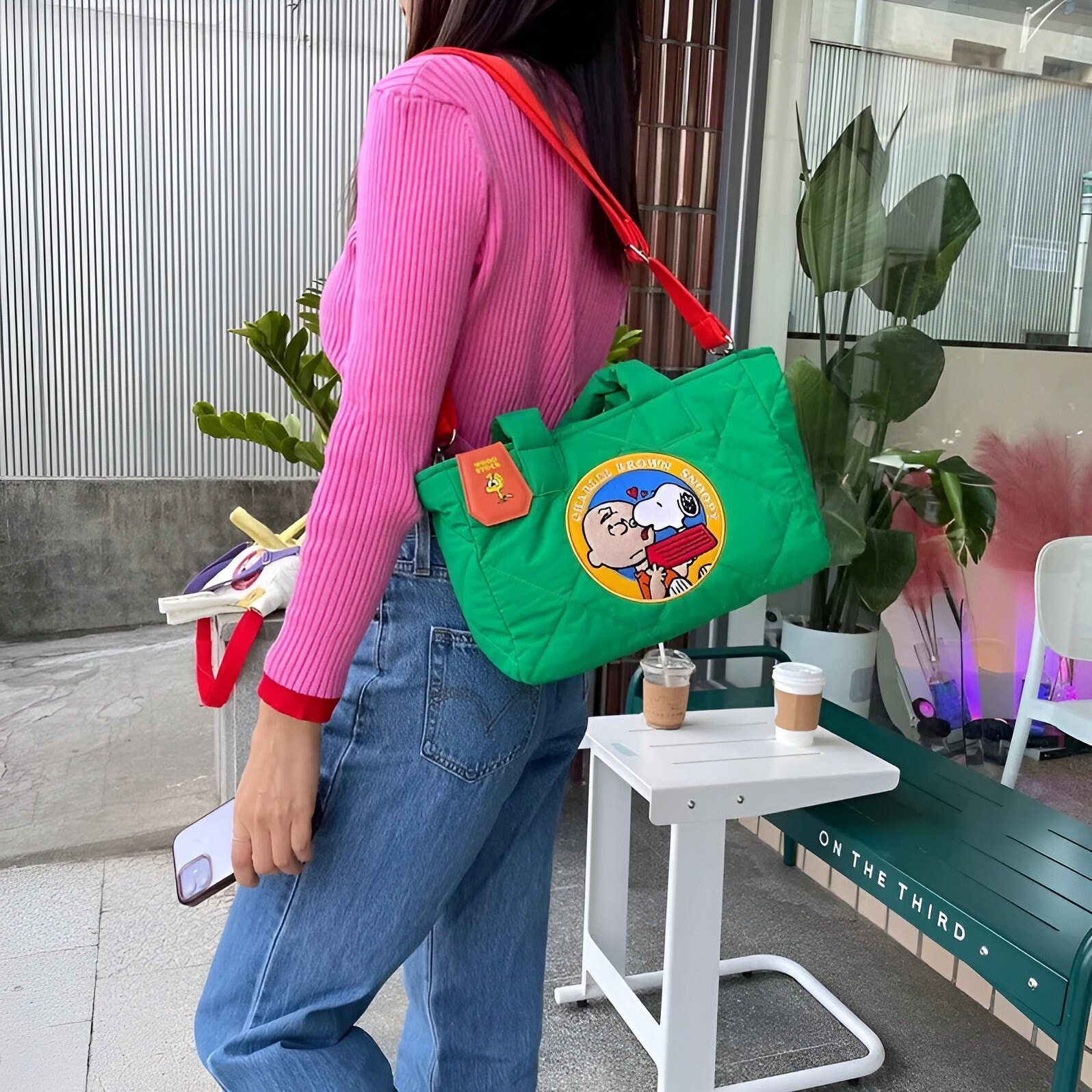 Cute Peanuts Gang Handbag Snoopy, Charlie Brown, Ita Bag, Kawaii ...