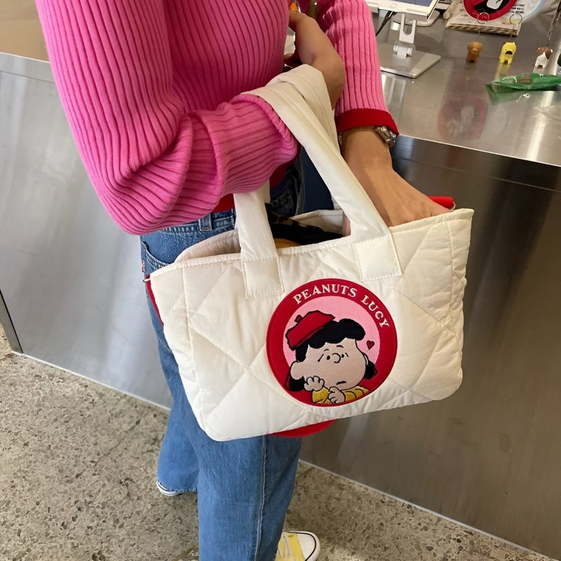 Cute Peanuts Gang Handbag Snoopy, Charlie Brown, Ita Bag, Kawaii ...