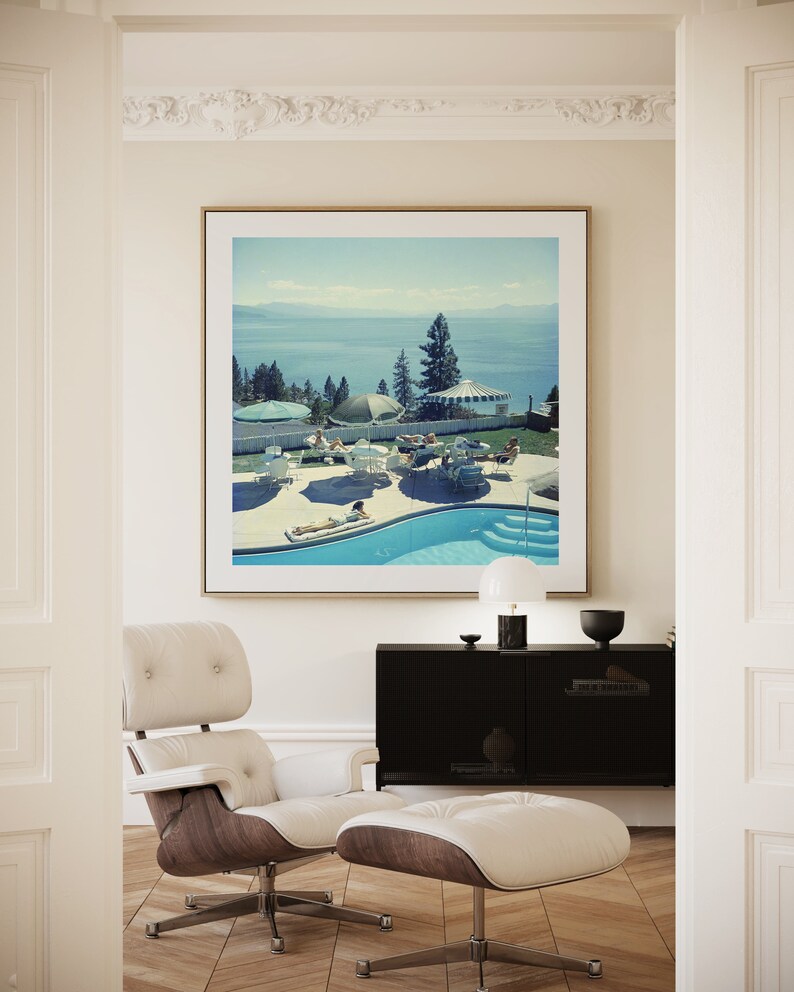 Slim Aarons, Relaxing at Lake Tahoe, Fine Art Photos, Slim Aarons Wall ...