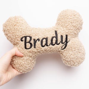 Embroidered Dog Toy Gift - Personalized Dog Toy Custom Dog Toy Puppy ...