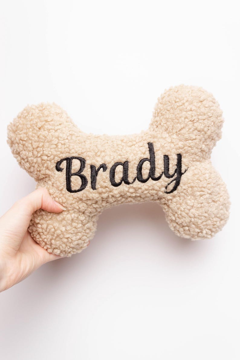 Embroidered Dog Toy Gift - Personalized Dog Toy Custom Dog Toy Puppy ...
