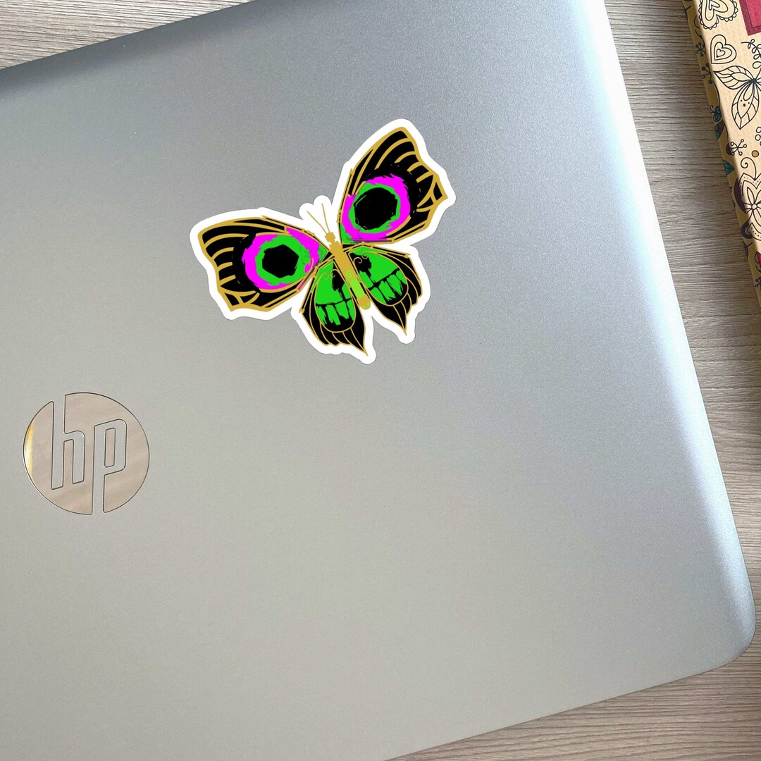 Arcane Jinx Butterfly Bomb Vinyl Sticker - Jinx Fan Artwork - Etsy