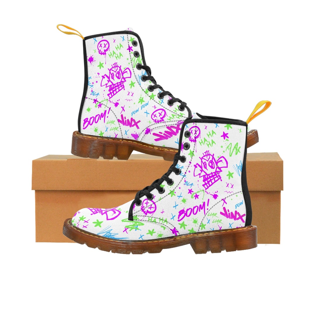 Arcane Jinx Graffiti Clothing for Women Jinx Graffiti Boots Jinx ...