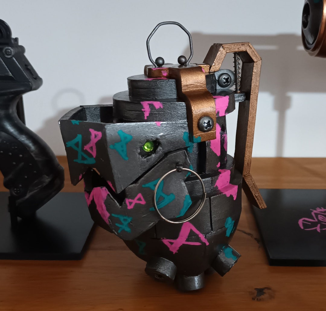 Arcane Jinx Chomper Grenade Bomb Jinx Cosplay Arcane - Etsy