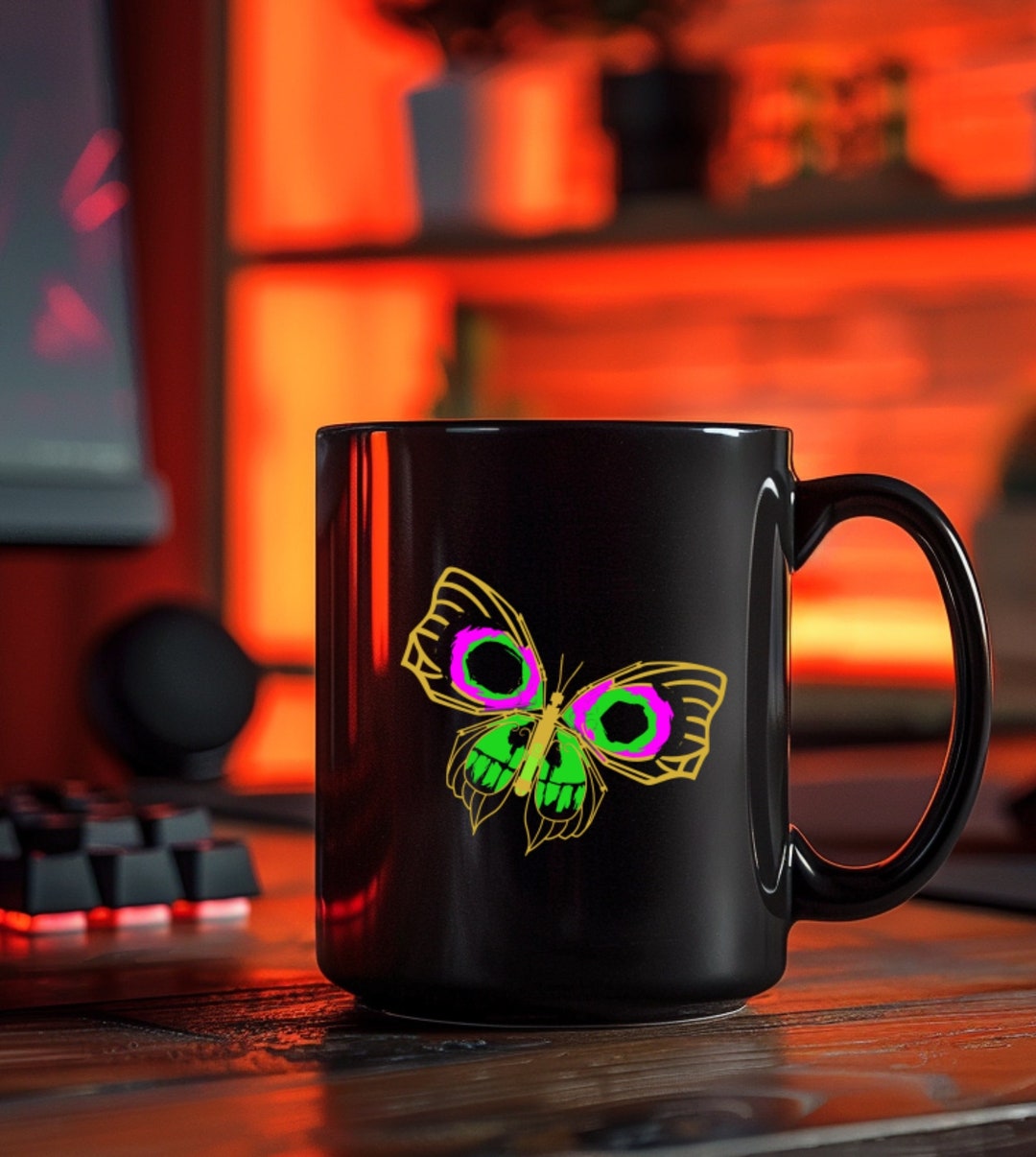 Arcane Jinx Butterfly Bomb Mug for Arcane Fans - Etsy