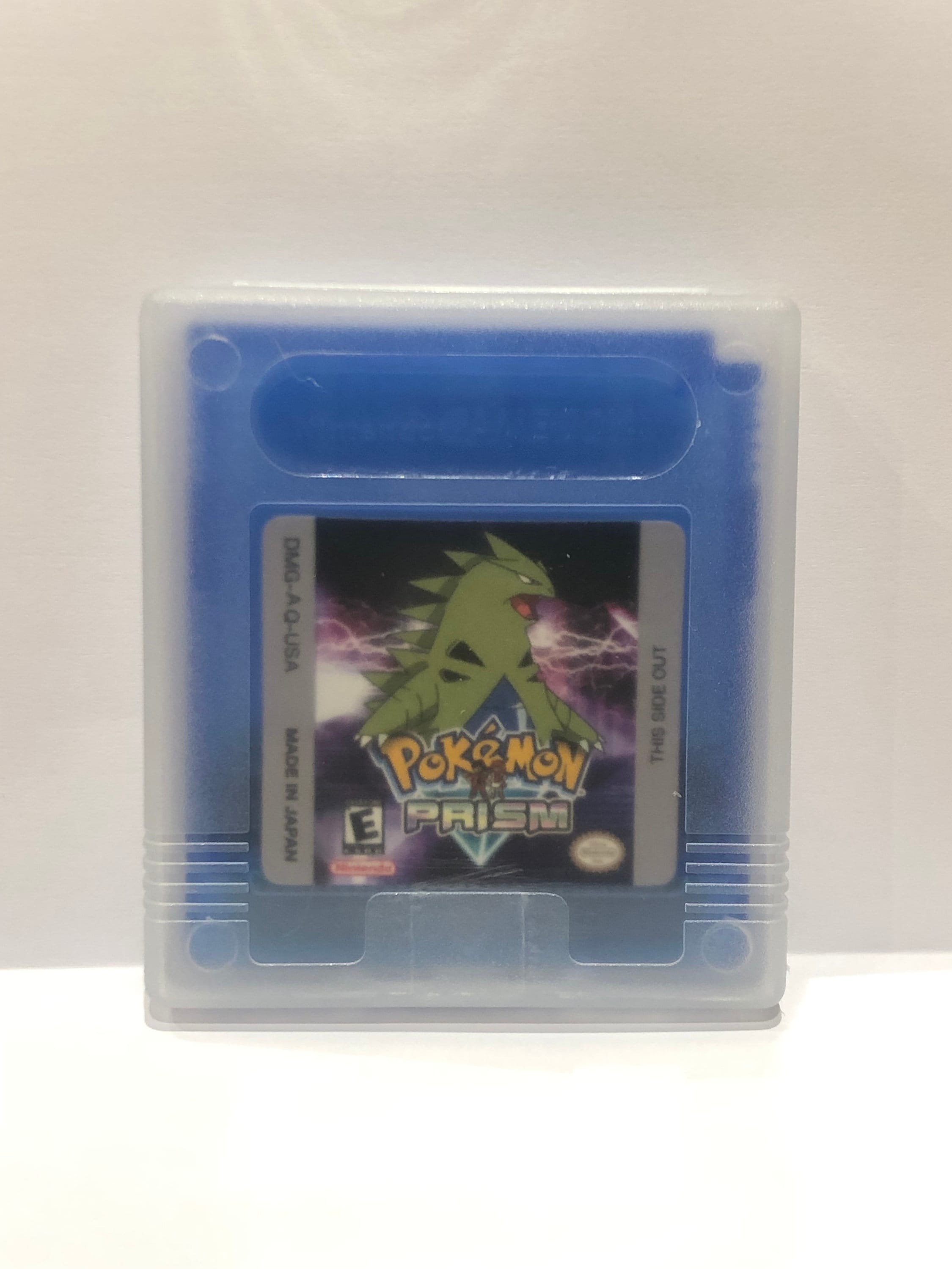 Pokemon Prism Clear Blue GBC Cartridge Game Boy Colour ROM Color ...