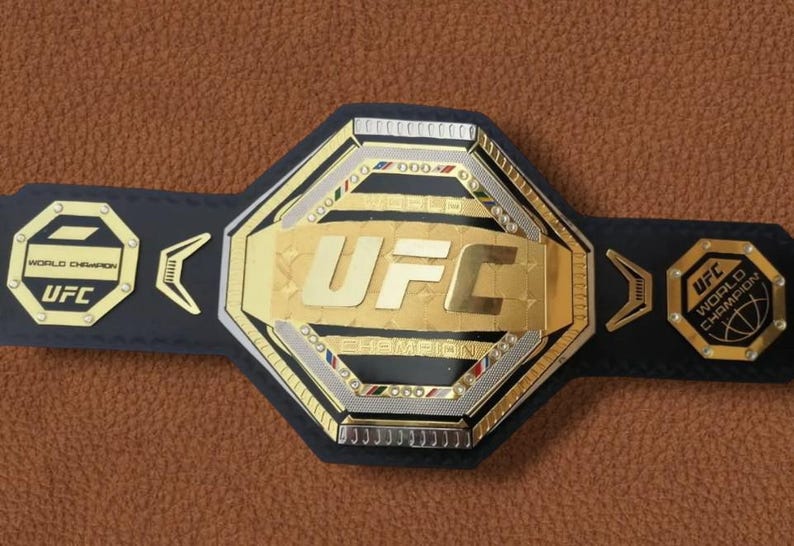 UFC Legacy World Heavyweight Wrestling Championship Replica Title Belt ...