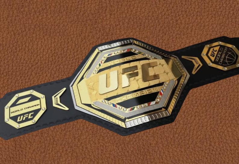 UFC Legacy World Heavyweight Wrestling Championship Replica Title Belt ...