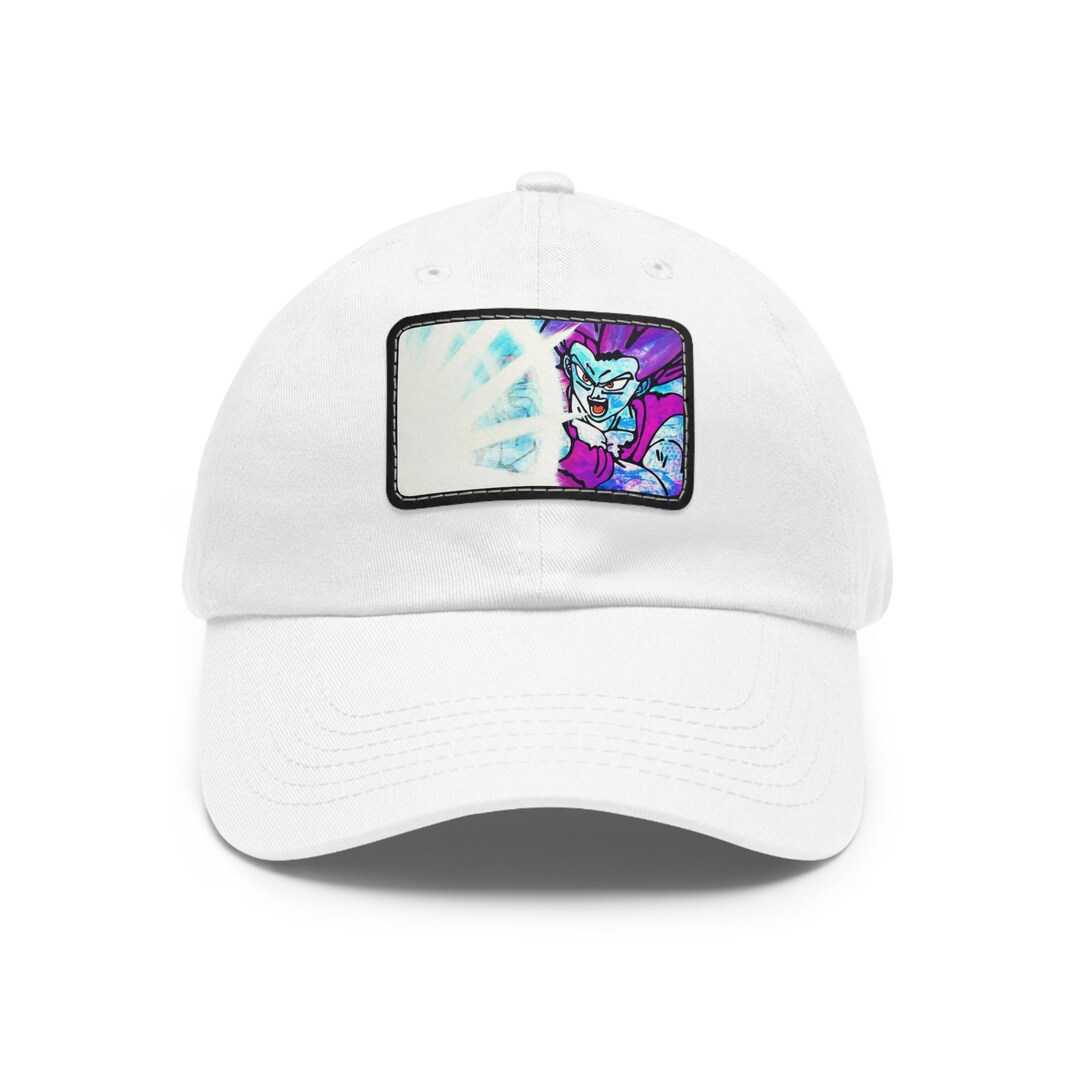 Gohan Dad Hat With Leather Patch rectangle - Etsy