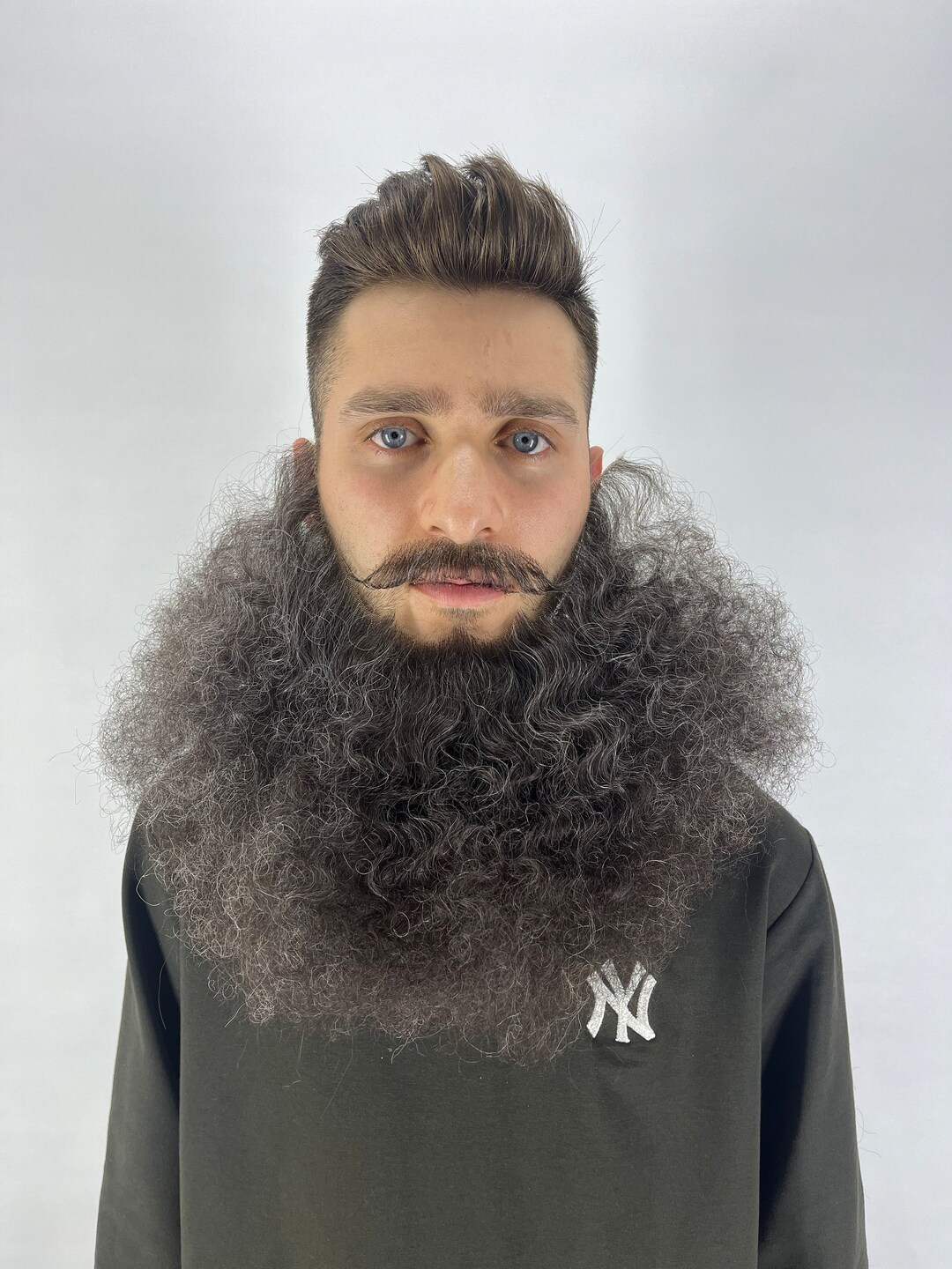 Realistic Fake Beard and Mustache Set. Hand Knotted for Film, Theater ...