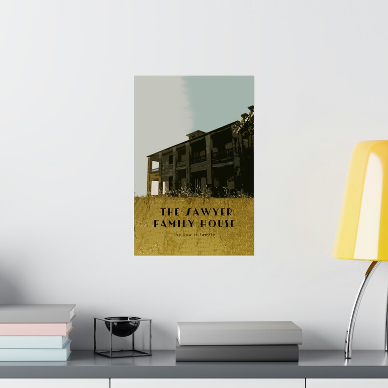 Horror Movie Art Poster, Texas Chainsaw Massacre Poster, Sawyer Family ...