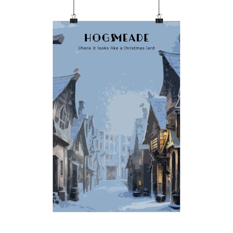 Hogsmeade Poster - Etsy