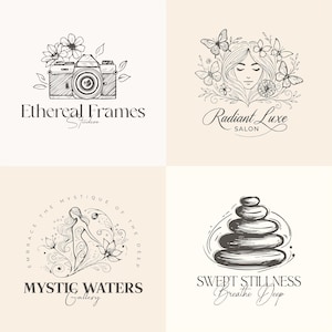 Custom Hand Drawn Logo Design, Custom Logo for Business, Handdrawn Logo ...
