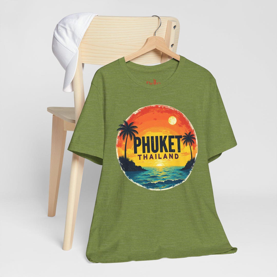 Phuket Beach Shirt.paradise Island. Phuket ,phuket Tshirt, Paradise ...