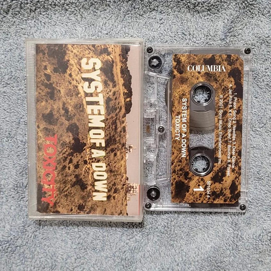 System of A Down Toxicity Cassette Tape - Etsy