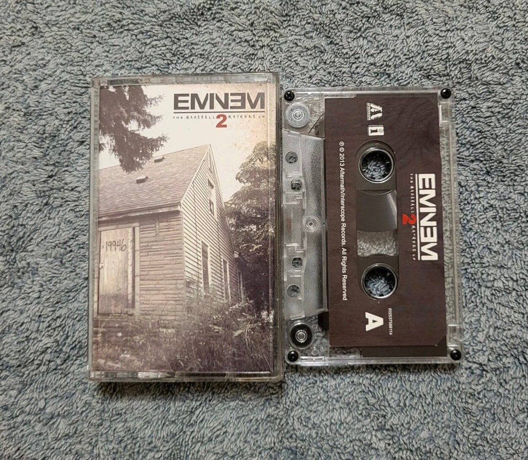 Eminem Marshall Mathers LP 2 Cassette Tape Hardcore Hip Hop Rap - Etsy UK