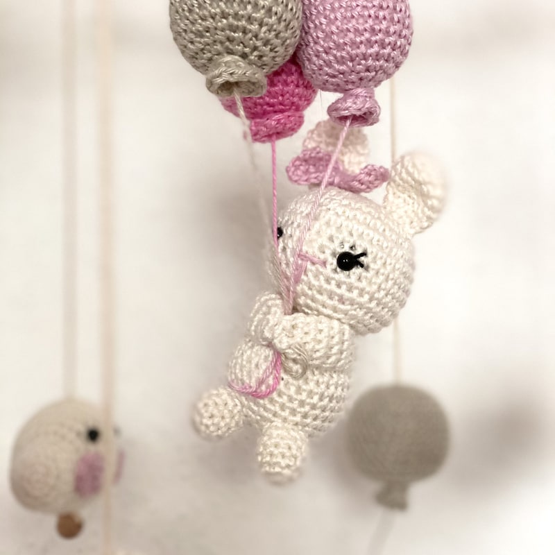 Crochet Baby Mobile - Etsy