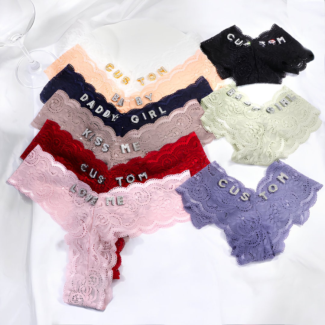 Customized Thong Chain, Thong Bikini, Custom Name Belly Chain ...