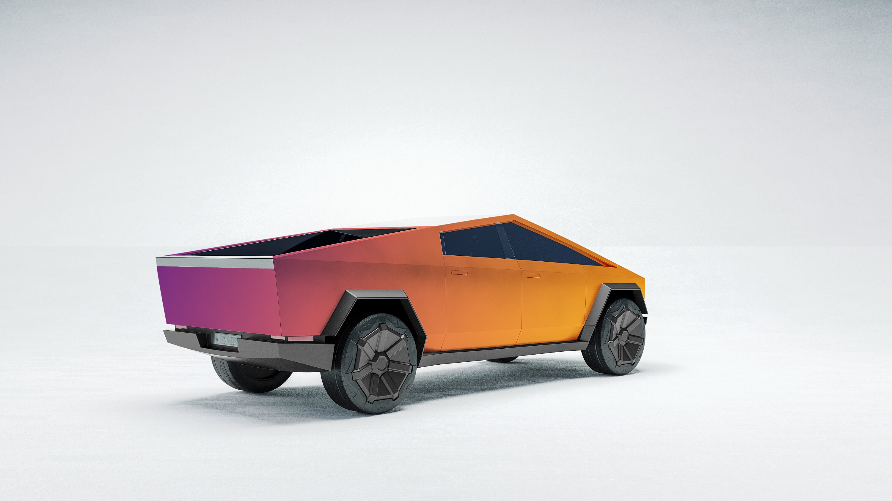 Tesla Cybertruck Mockup for Your Design I Car Decal Mockup I Mockup ...