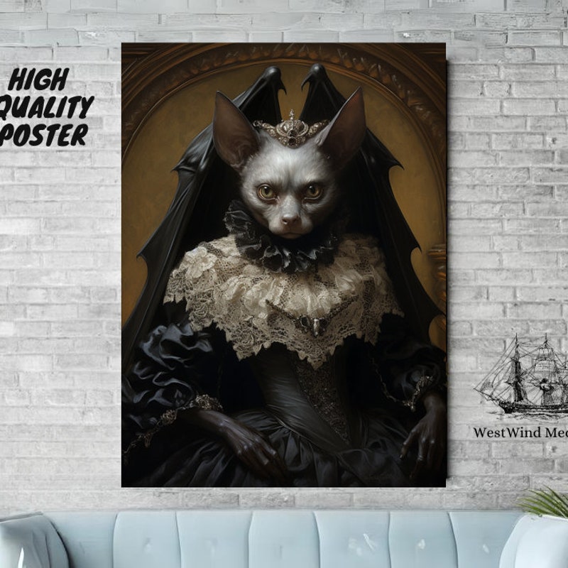 Bat Poster - Etsy