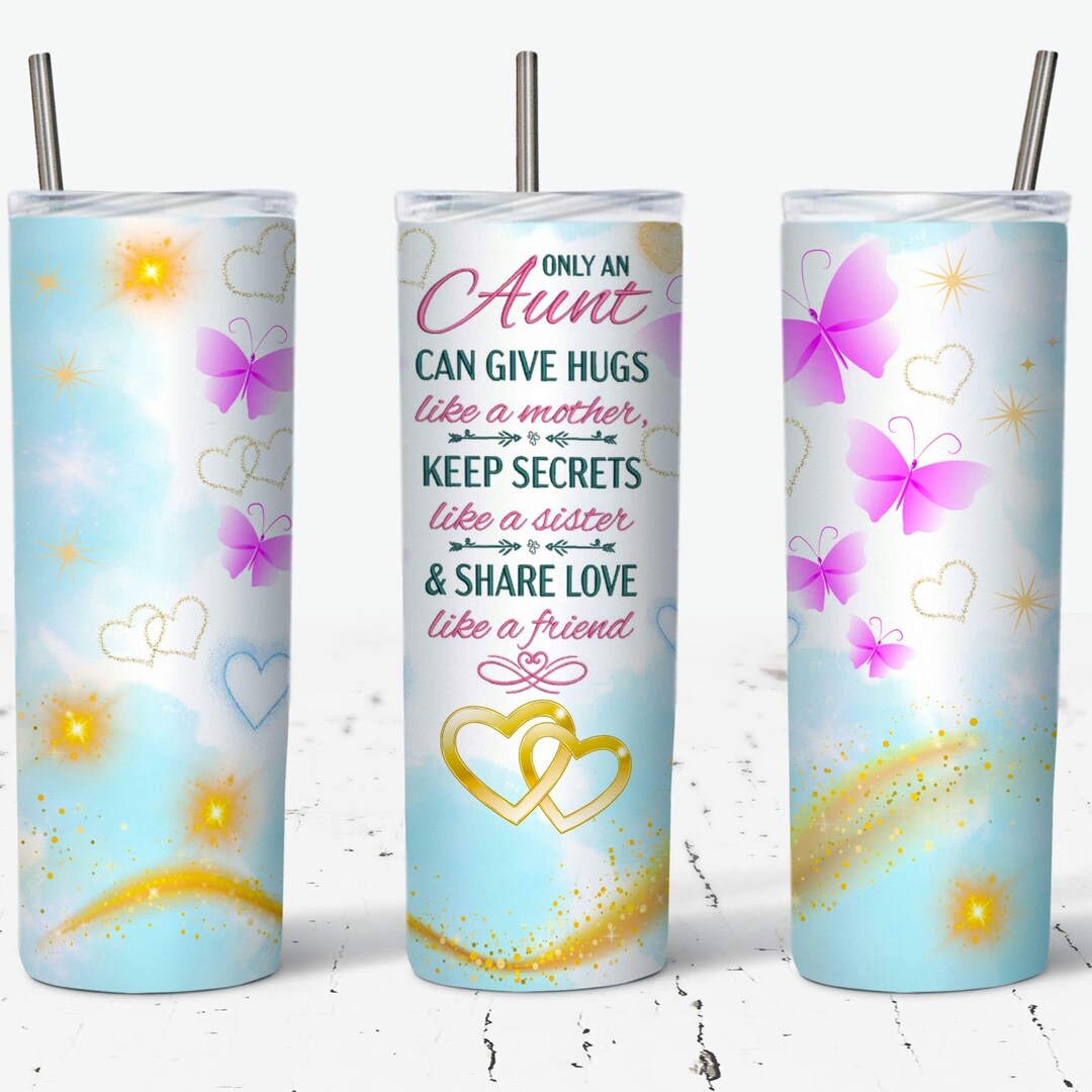 Aunt Ever Tumbler Wrap Sublimation Design (digital Download) - Etsy