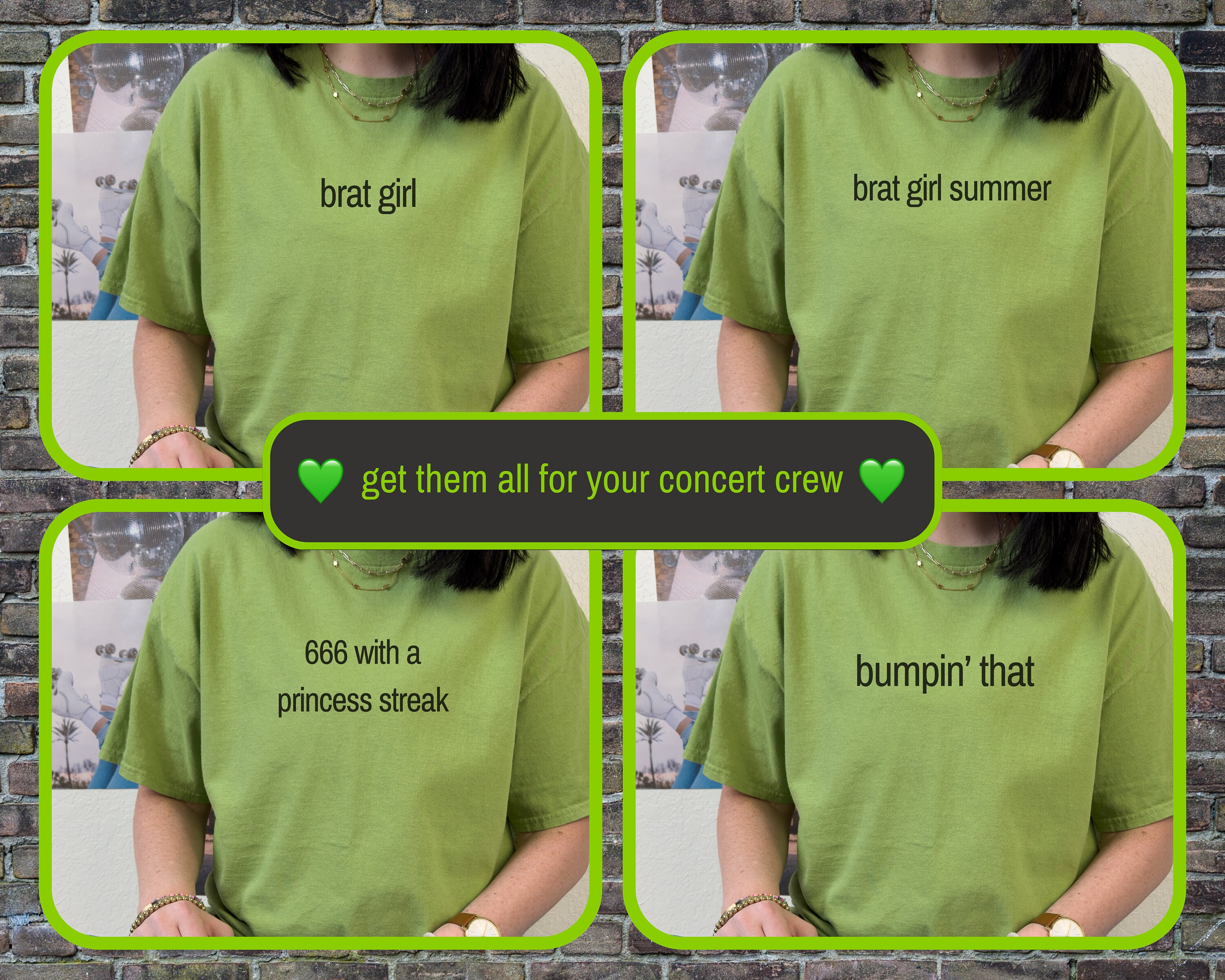 Brat Girl Summer Charli Xcx Brat Tshirt, Brat Shirt, Brat Merch, Charli ...