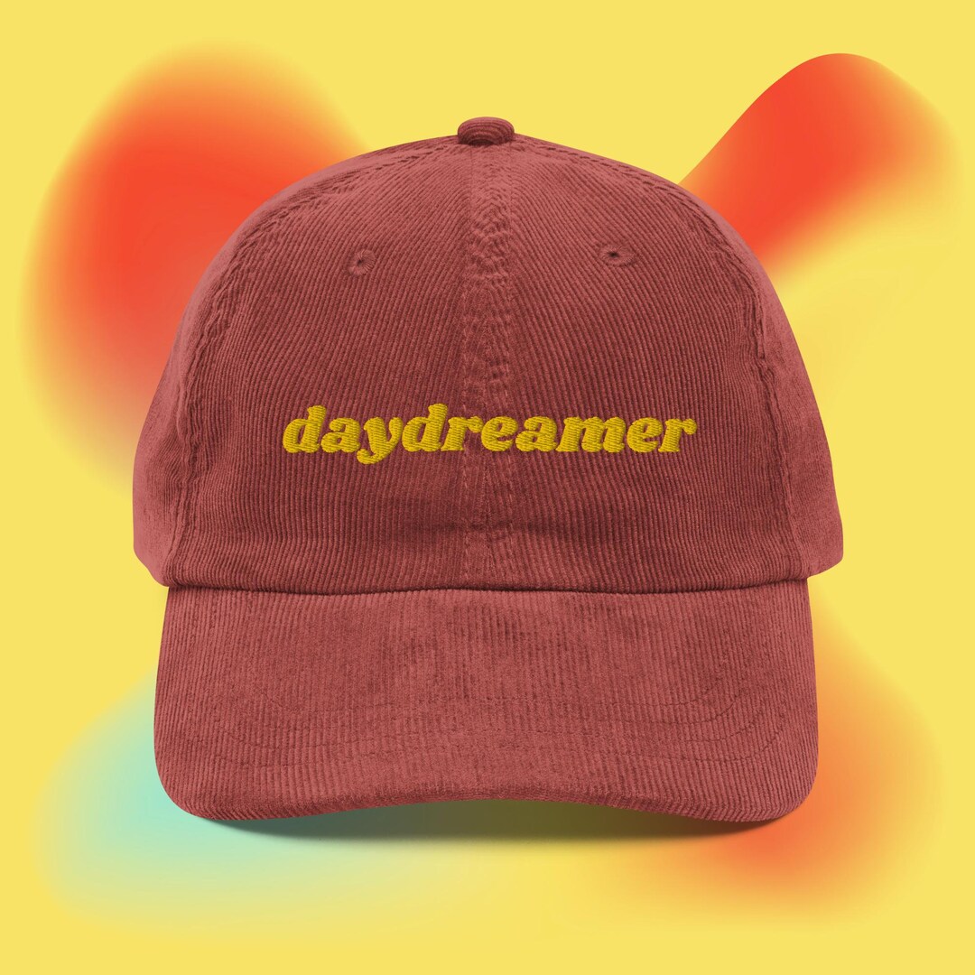 Daydreamer Embroidered Vintage Corduroy Cap, Maladaptive Daydreaming ...