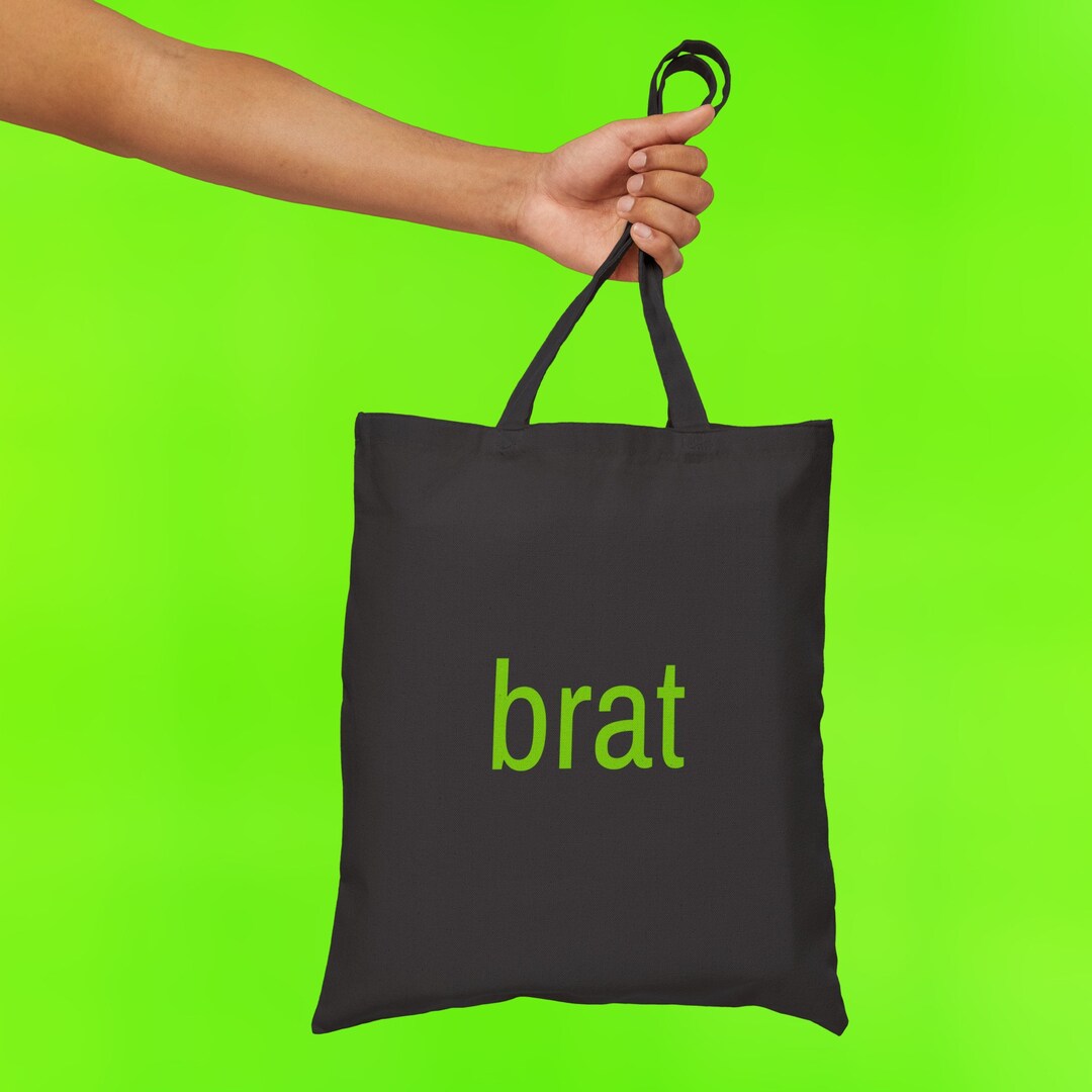 Charli Xcx Brat Tote Bag, Brat Girl Summer, Brat Merch, Brat ...