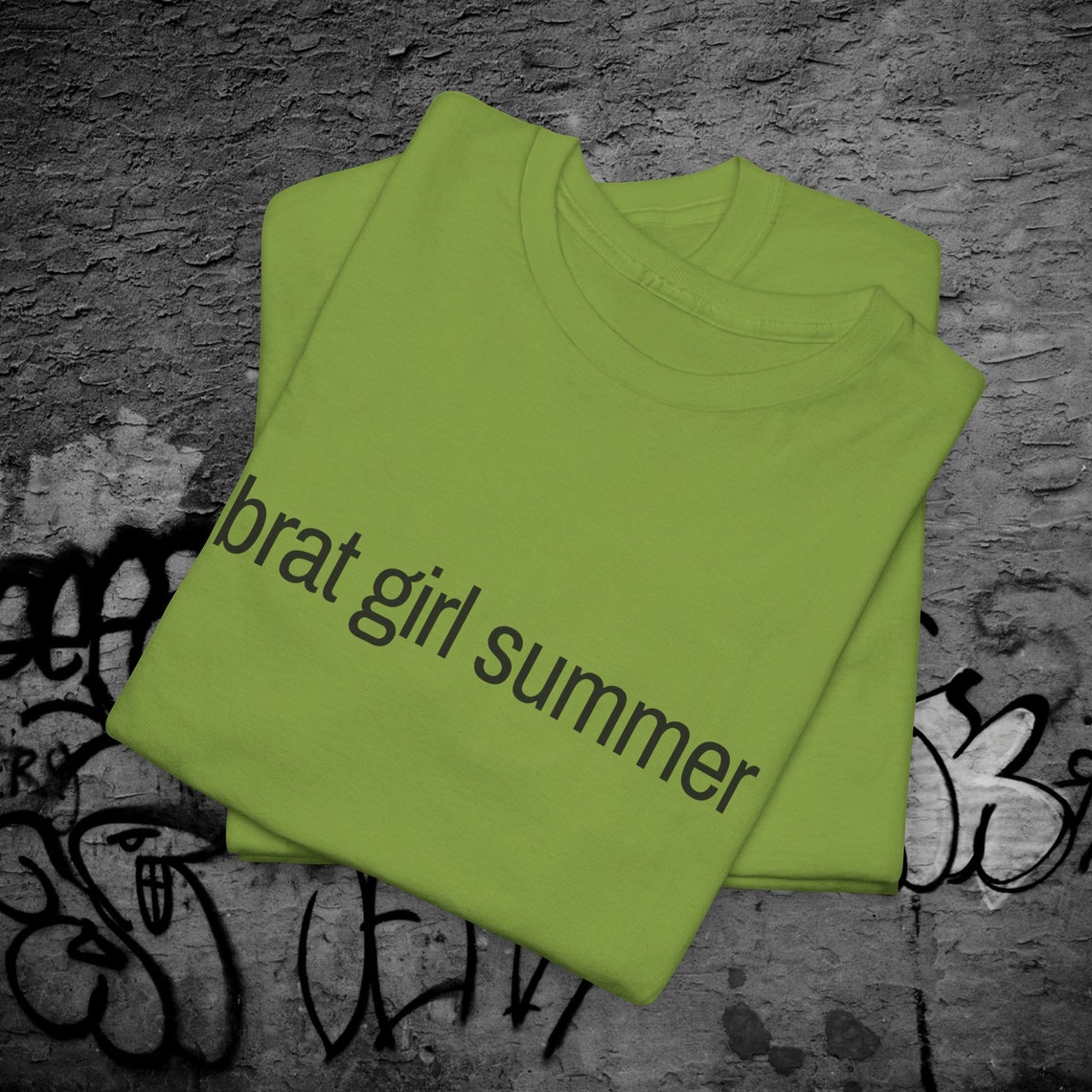 Brat Girl Summer Charli Xcx Brat Tshirt, Brat Shirt, Brat Merch, Charli ...