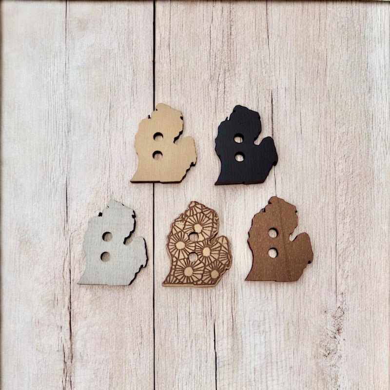 Laser Cut Button - Etsy