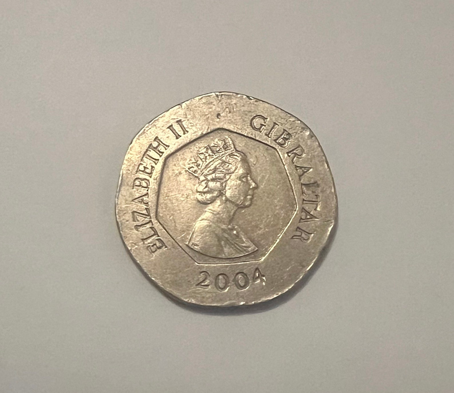 Gibraltar 2004 20p Neanderthal Skull Coin - Etsy