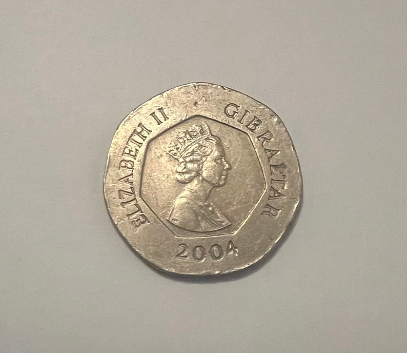 Gibraltar 2004 20p Neanderthal Skull Coin - Etsy