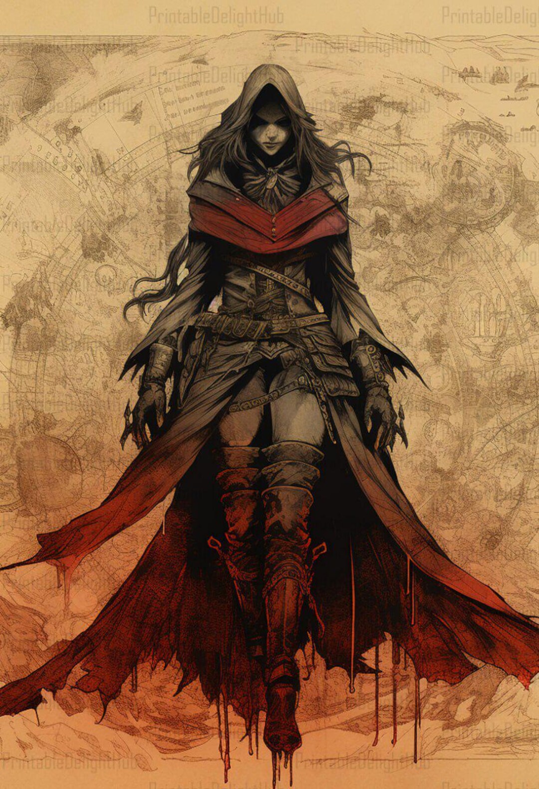 Van Helsing Poster Art Prints 12 X 18 Halloween Printable Wall Art ...