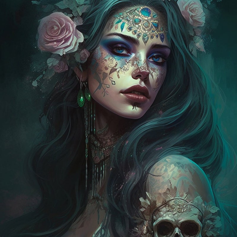 Day of the Dead Wall - Etsy