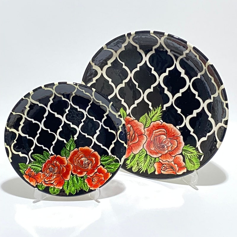 Turkish Tile Plate - Etsy