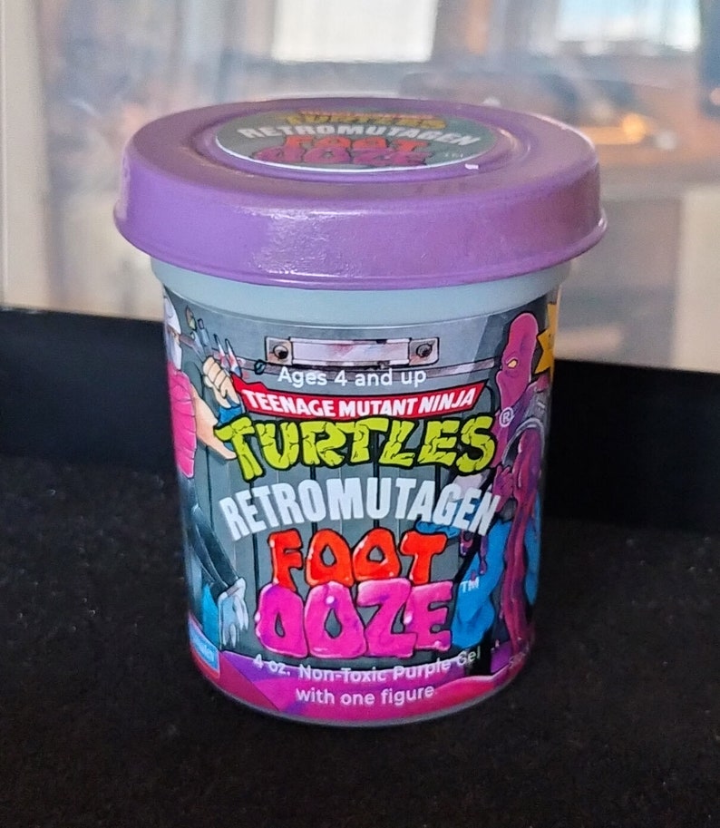 Insanely Accurate TMNT Retromutagen FOOT OOZE Sealed splinter Inside ...