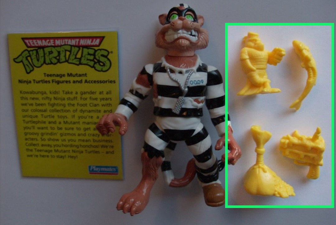 Teenage Mutant Ninja Turtles SCRATCH Accessories With CARD - Etsy