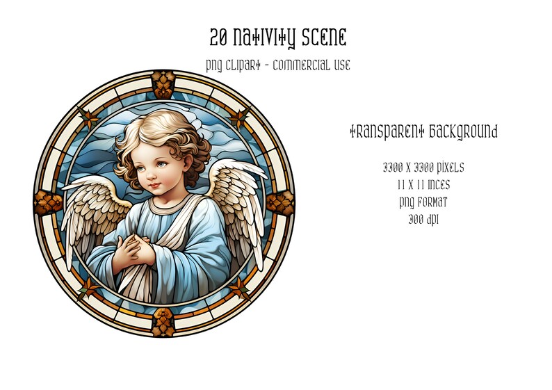 20 Nativity Scene Watercolor Clipart, Nativity PNG, Jesus Christmas ...