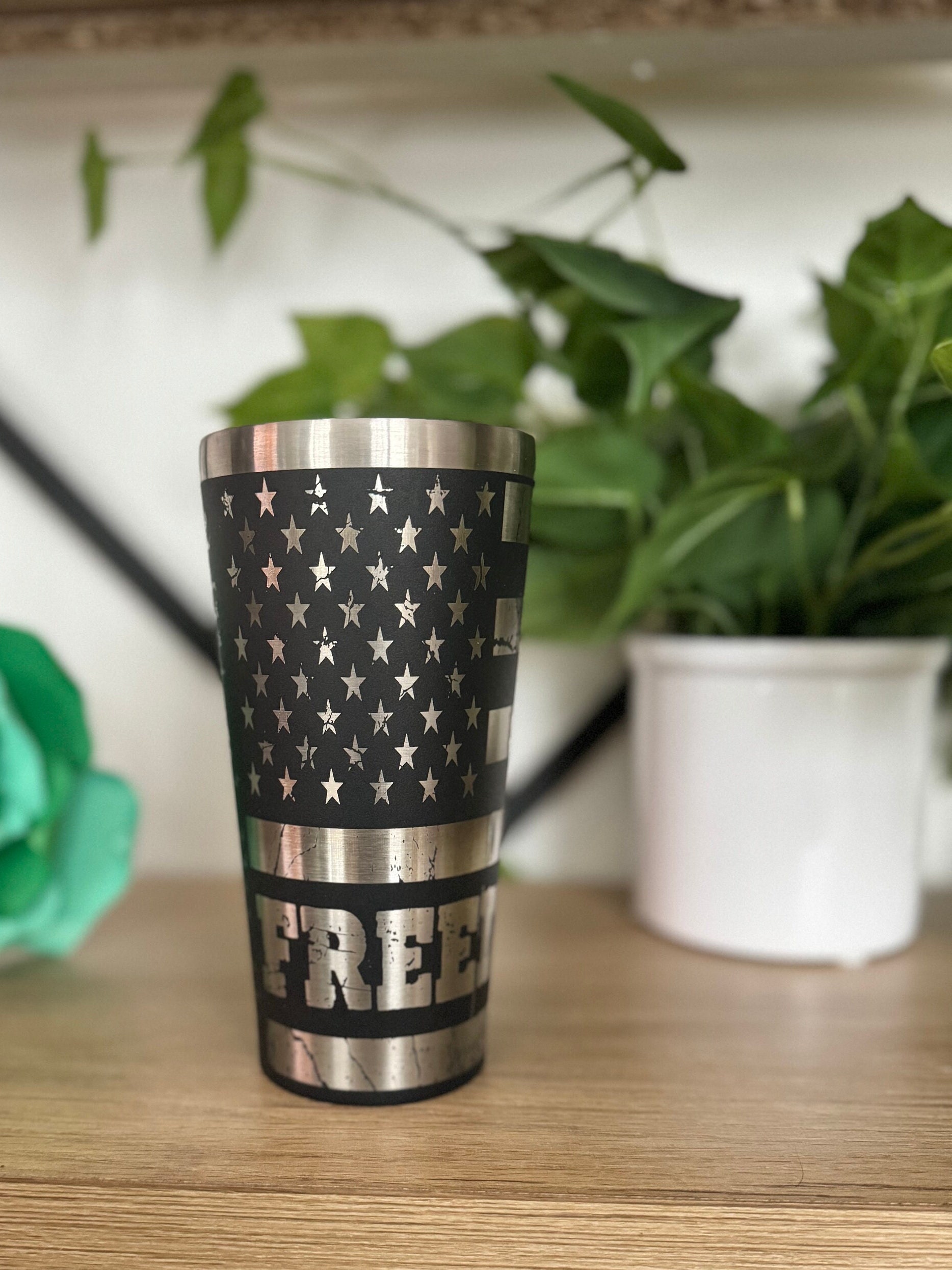 4th of July Freedom Eagle Yeti 20 Oz Tumbler - Etsy