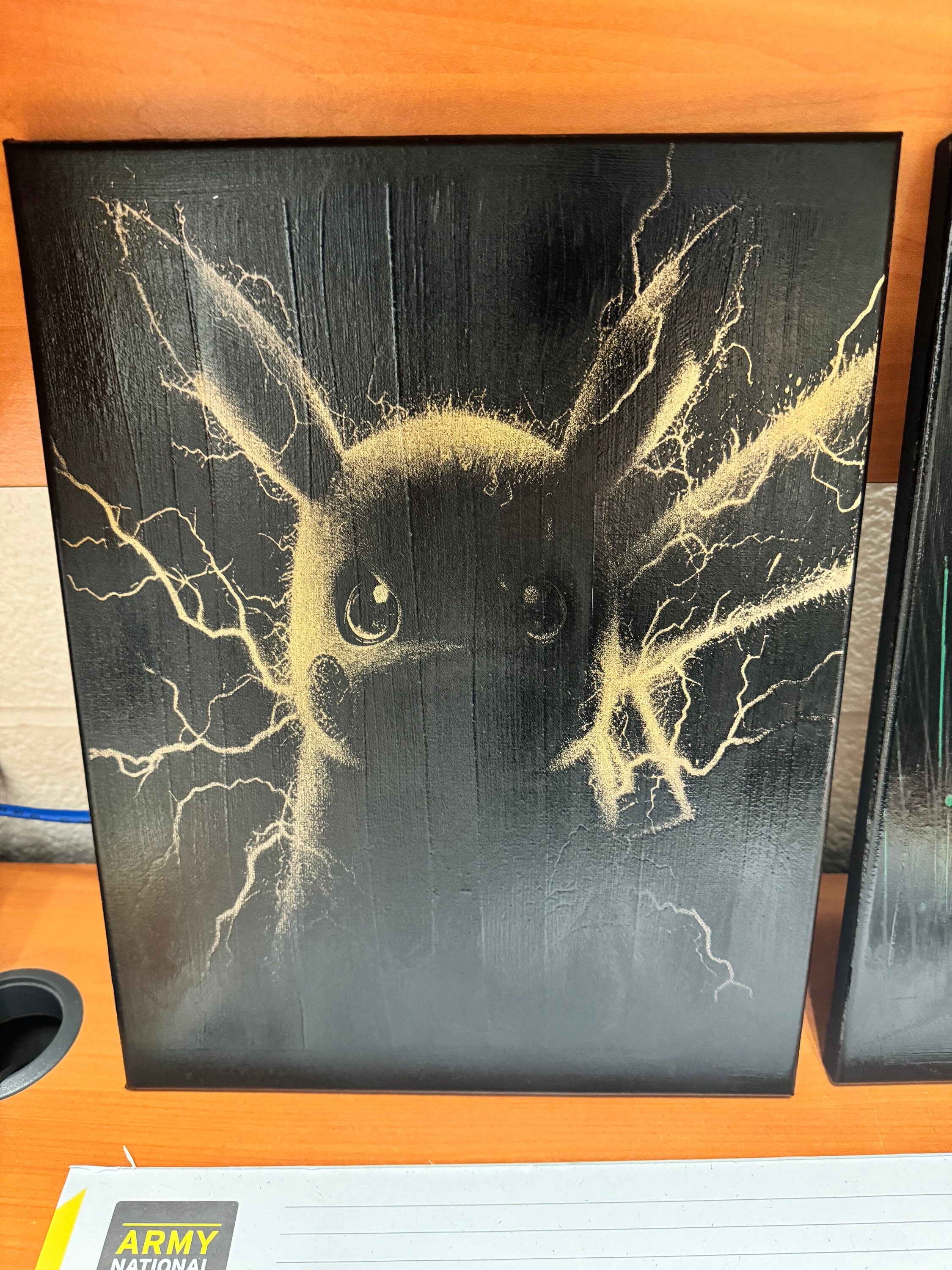 Custom Unique Laser Engraved Pokemon Painting - Etsy