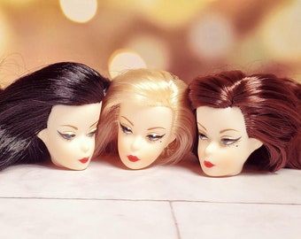 Vintage LOL Omg Doll Heads. Fashion Doll Heads for Replacement, Craft ...