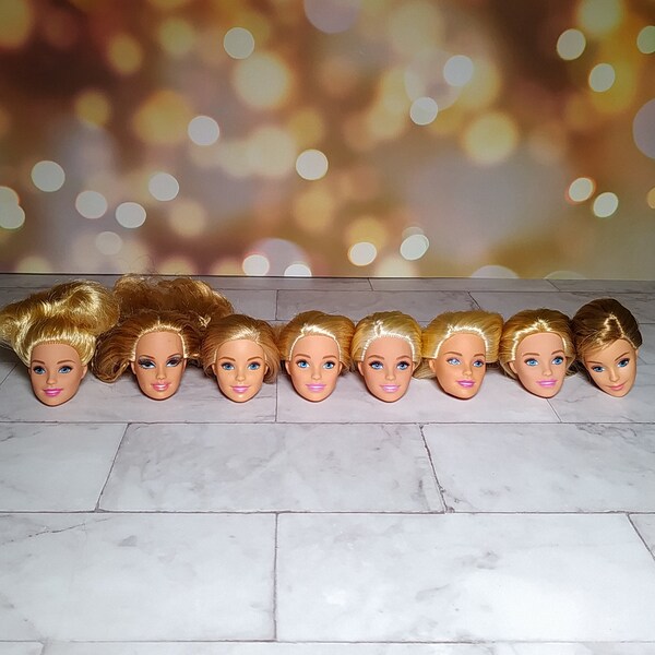 Barbie Doll Heads - Etsy