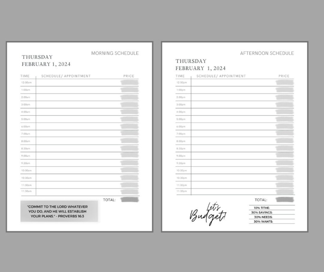 June PRE-DATED Budget Planner - Etsy