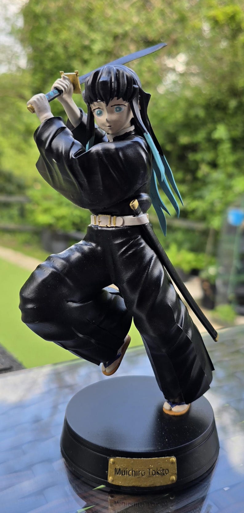 7" Muichiro Tokito - Dragon Slayer - Hand Painted Resin Figure - Etsy