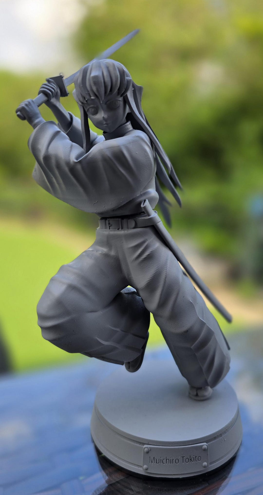 7" Muichiro Tokito - Dragon Slayer - Ready to Paint Resin Figure - Etsy UK