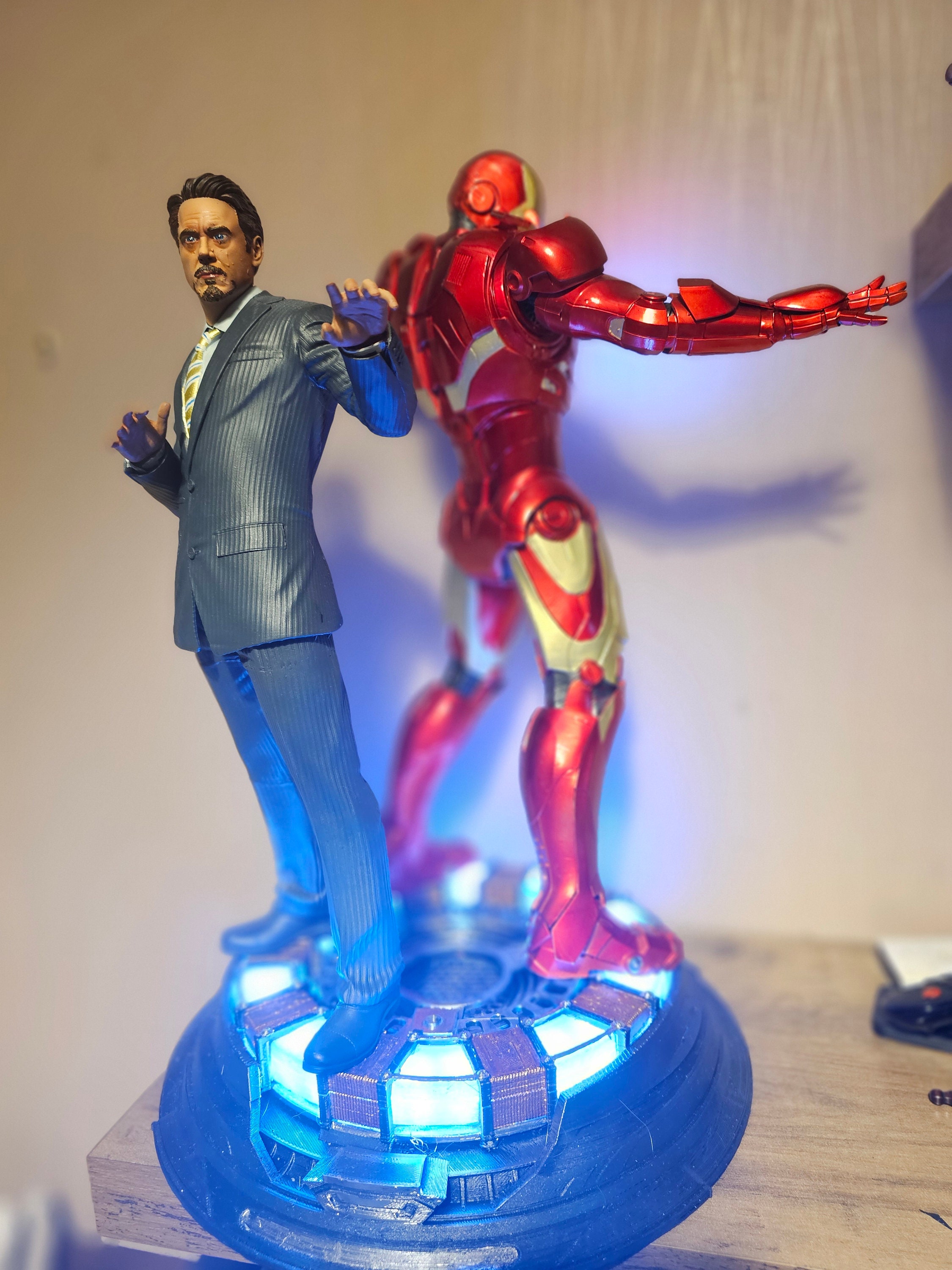 Iron Man Tony Stark Staue - Etsy