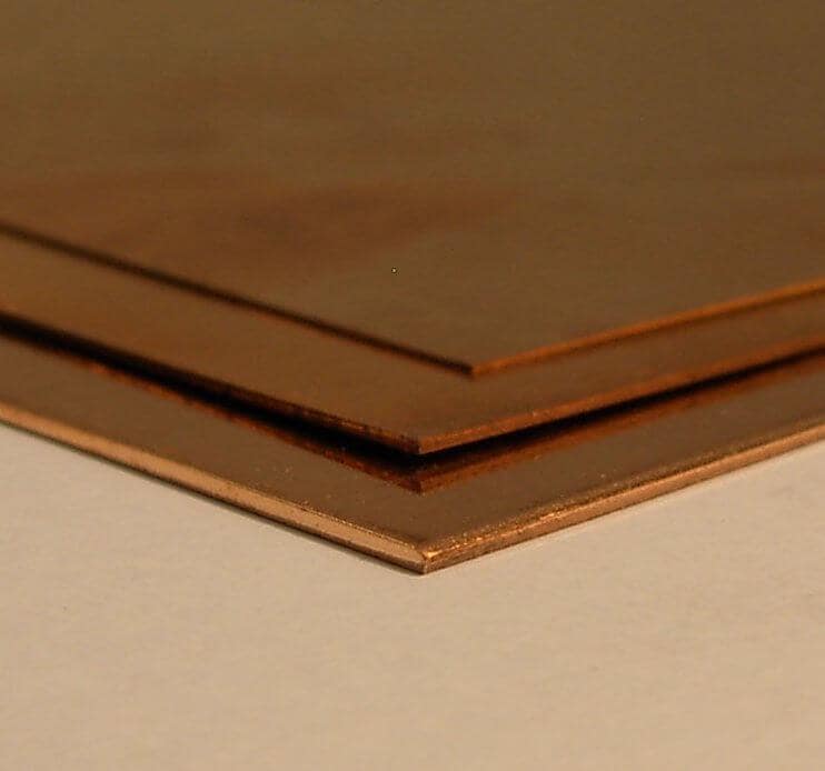 Phosphor Bronze Sheet Cusn6 | Bronze Sheet Metal for Jewelry, Engraving ...