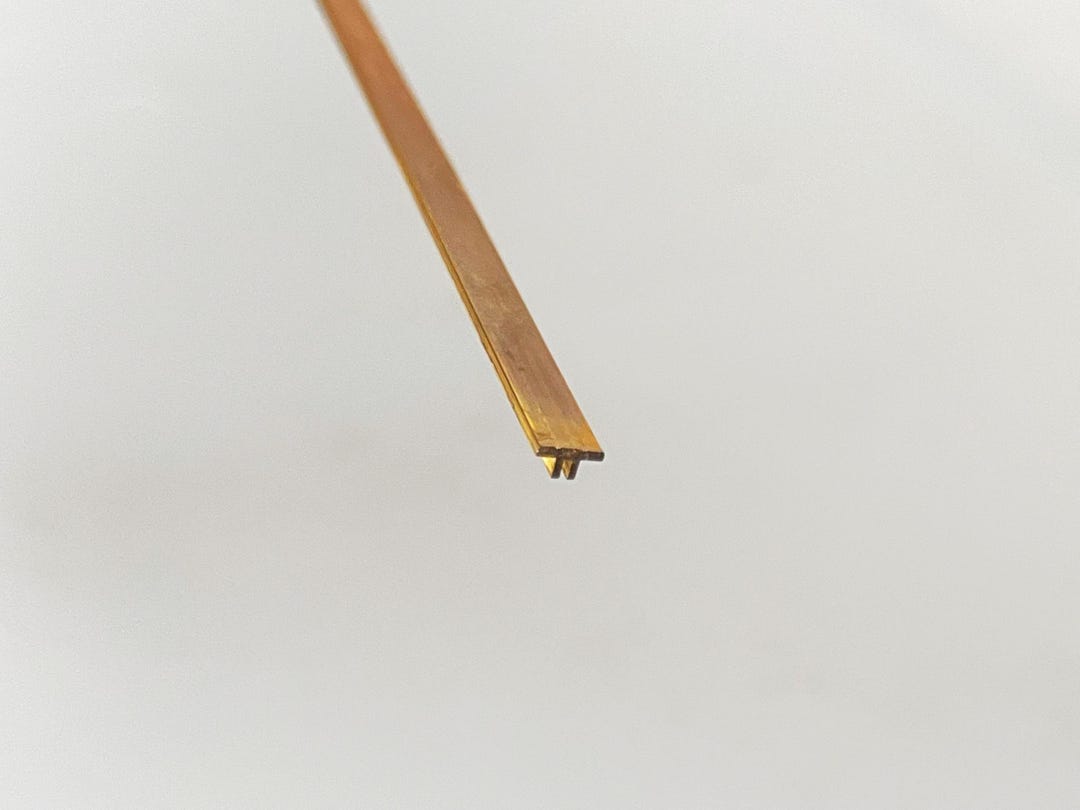 Brass U Channel (flange Profile) | Multiple Sizes | 0.5mm Thick | for ...